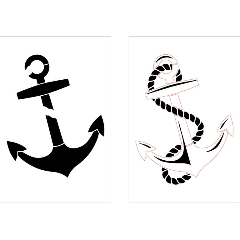 Anchor Stencil