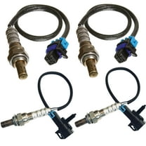 Maxfavor 4X Oxygen Sensor for Chevrolet Silverado 1500 2008-2013 234-4668 x2 234-4256 x2 Upper ...