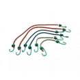 Coleman Stretch Cord Fasteners, PVC-Coated Hooks, Assorted Pack of 6 ...