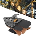 Archery Finger Tab, Grey Finger Guard Ergonomic Design Leather ...