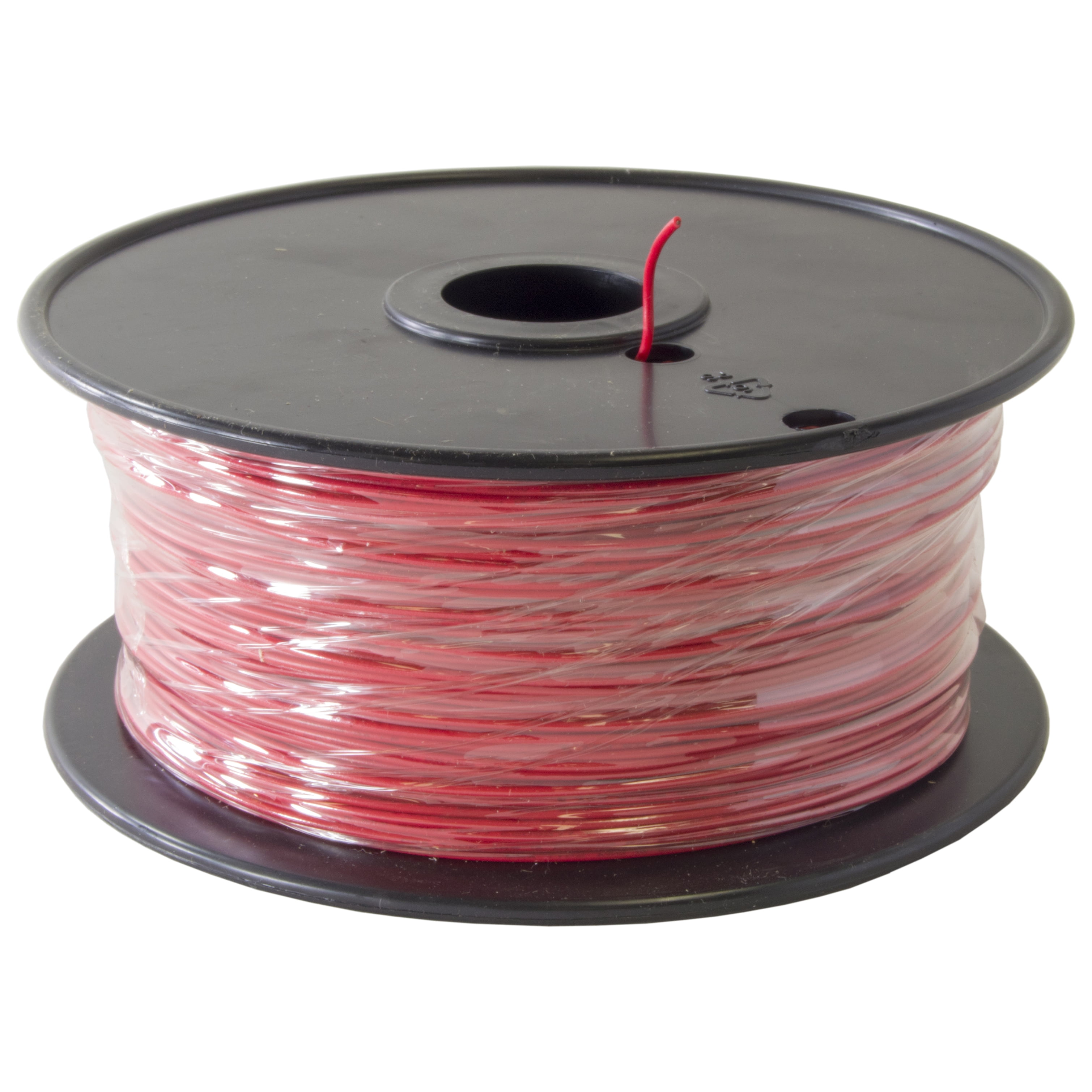 1000 Foot, 22 Gauge Stranded Hook Up Wire - Red - Walmart.com