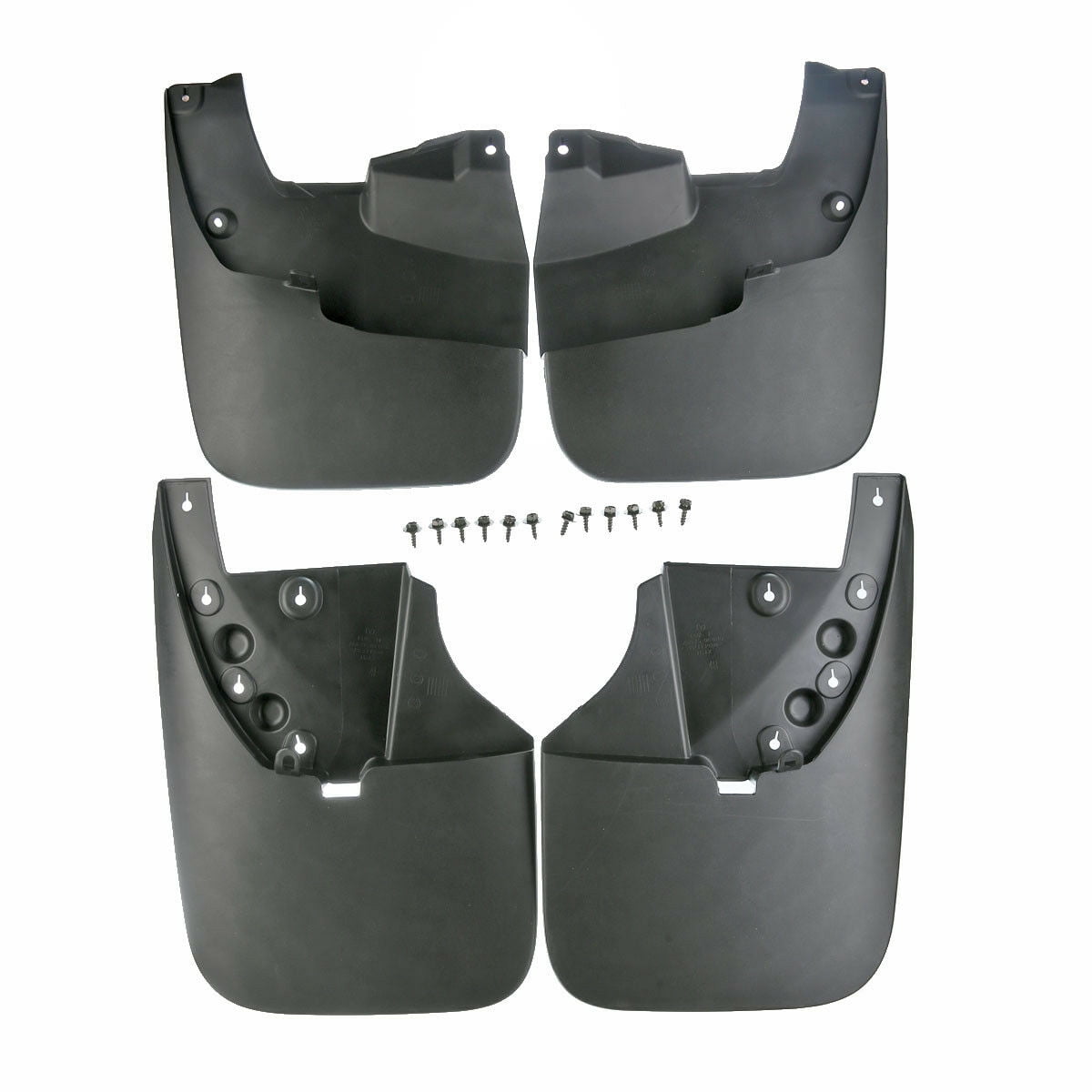 4x RH + LH Splash GuardS Mudflaps w/o Fender Flares For Toyota 2007 ...
