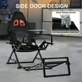 Marada Foldable Racing Simulator Cockpit Wheel Stand Fit with Logitech ...