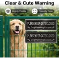 2 Pack Please Keep Gate Closed Sign – Please Close the Gate Metal Sign ...