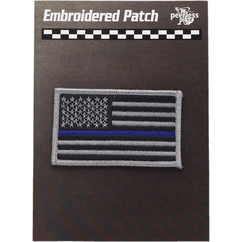American Flag Blue Line Patch - Walmart.com - Walmart.com