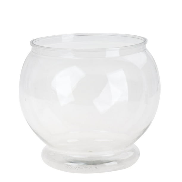 Clear Fish Bowl Aquarium Decorative Fish Pot Tree Ornament Desktop ...