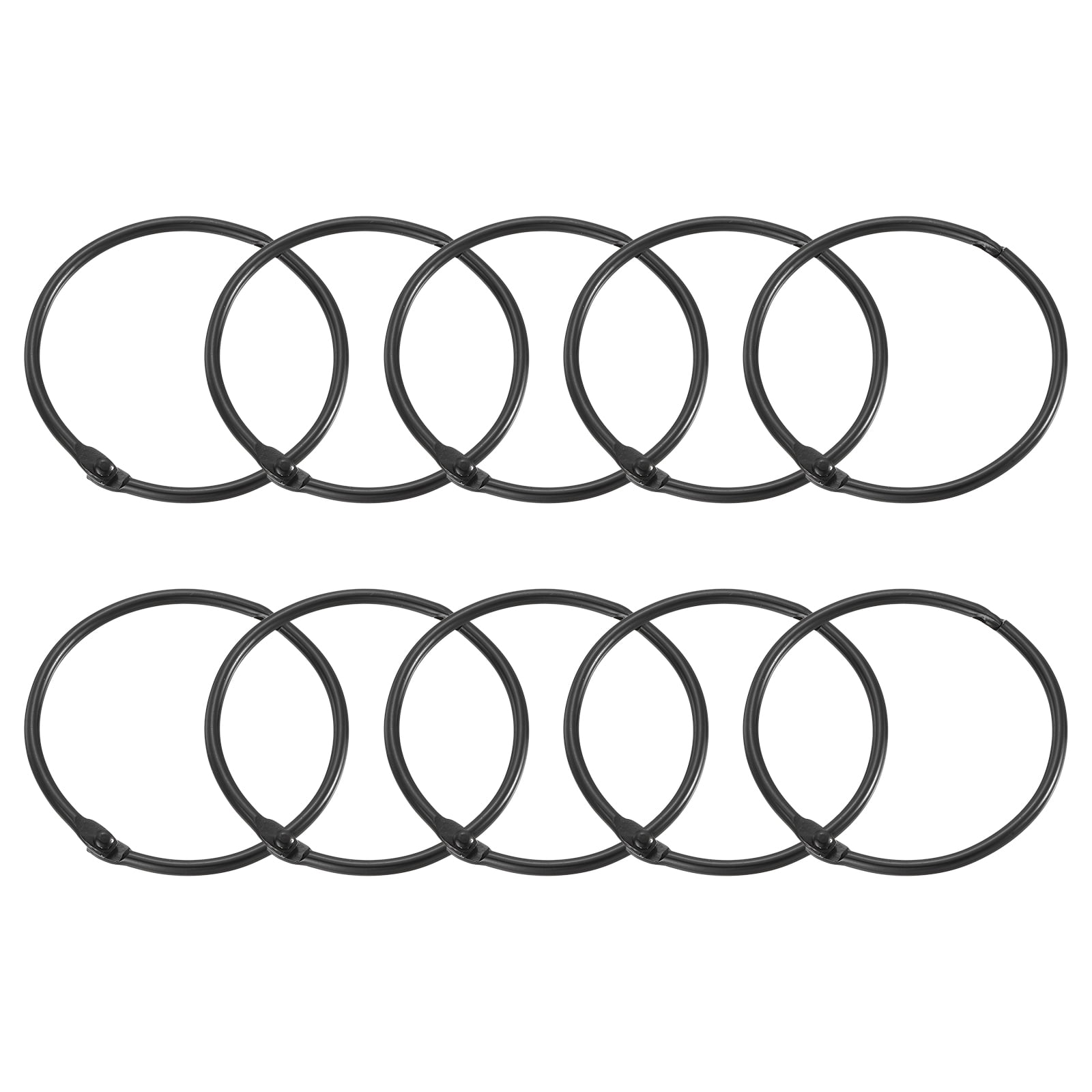 Click here for Uxcell Shower Curtain Rings 12pcs - Carbon Steel R... prices