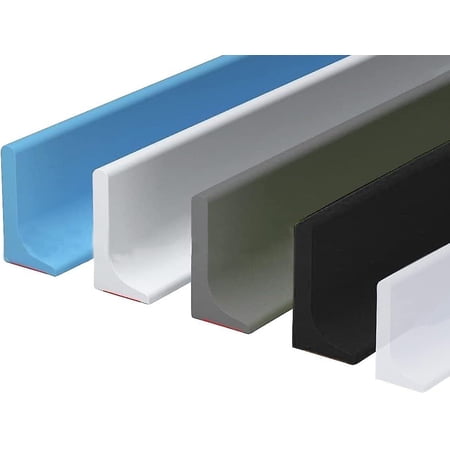 Donkivvy 100cm Bathroom Retention Water Barrier Strip Dry & Wet ...