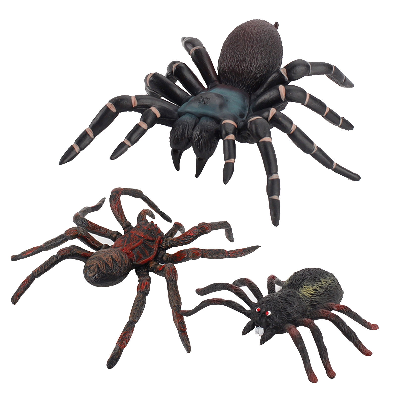 Fridja Spider Black Spider Simulation Insect Solid Model Kids Tricky ...