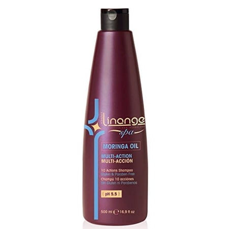 Linange Spa -Multi-Action Moringa Oil Shampoo (500ml); Moisturizing ...