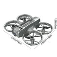 Drone with Screen Remote Control Dual Camera Altitude Hold Headless Mode One Key Start and ...