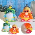 Walgrhfr Cute Beach Doll Seaside Bikini No Face Old Man Doll Doll