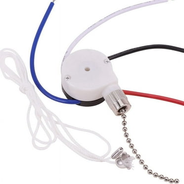Ceiling Fan Switch Kit 3 Speed 4 Wire, Fan Switch Zipper Speed Control ...