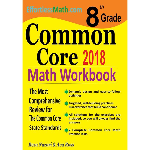 8th Grade Common Core Math Workbook: The Most Comprehensive Review for ...
