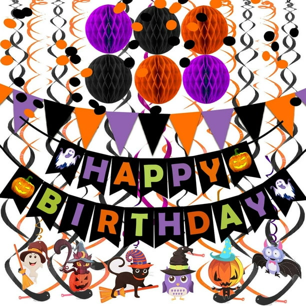 Party Time Celebration Kit - Birthday Banner, Triangle Flag Bunting ...