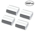 100 Pcs Wire Rope Loop Sleeve Steel Cable Connector Crimp Crimping ...
