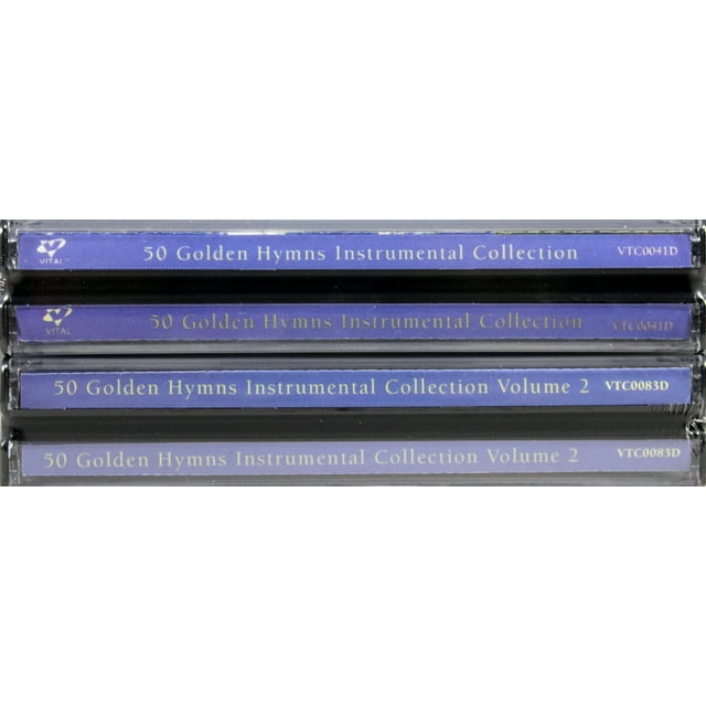 50 Golden Hymns Instrumental Collection Vol. 1 & 2 - NEW 6 CD SET Great ...