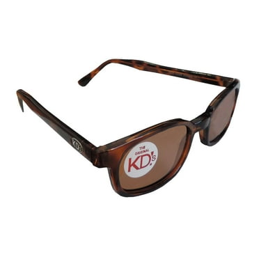 Original X-KD's 20% Larger Polarized Lenses Black Frame Biker ...