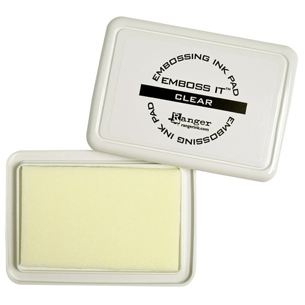 Ranger Ink Big Emboss It Jumbo Embossing Ink Pad, Clear - Walmart.com