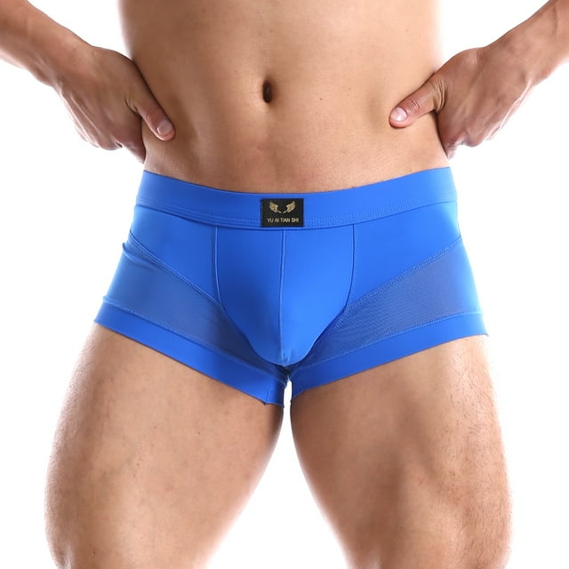 Mizok Mens Jockstraps Underwear Sexy Fashion Mesh Breathable Jock