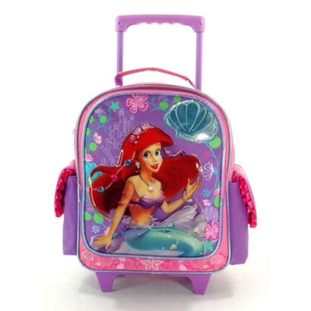 Small Rolling Backpack - Disney - The Little Mermaid - Sea Treasure New ...
