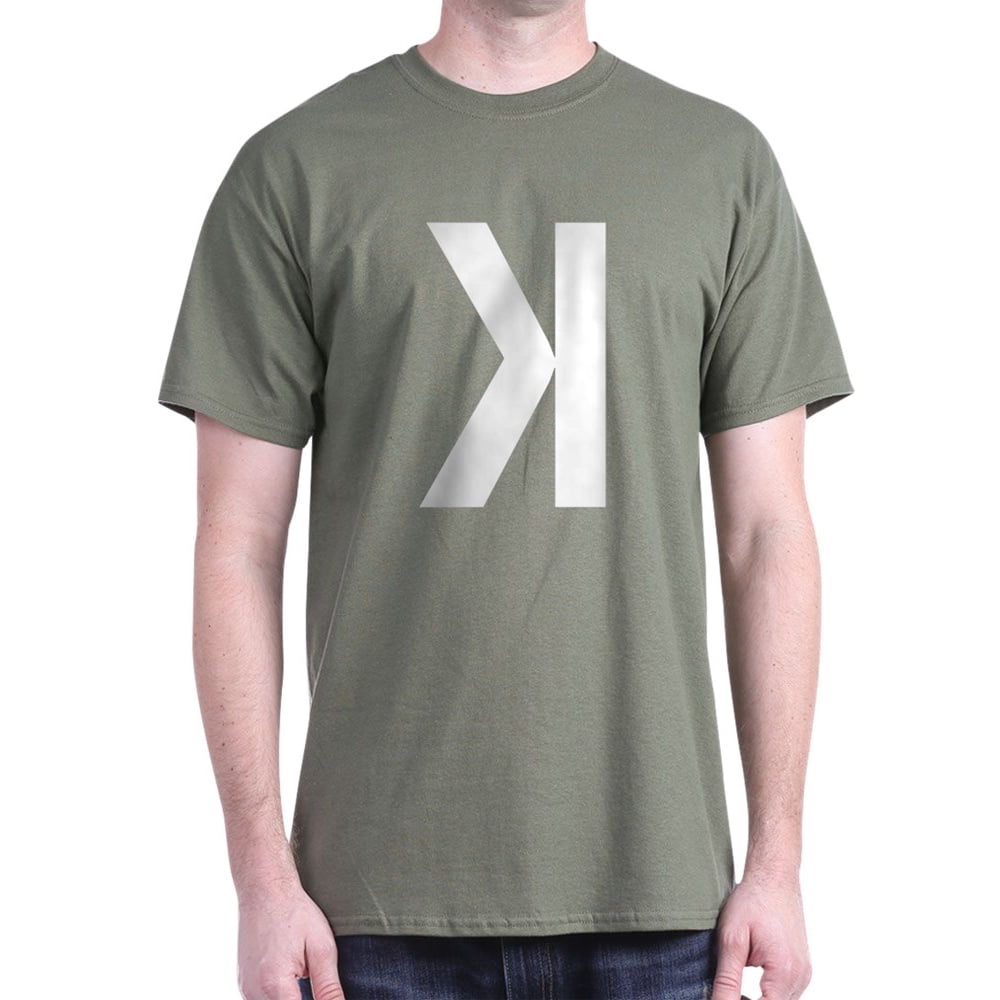 CafePress - CafePress - Letter K T Shirt - 100% Cotton T-Shirt ...