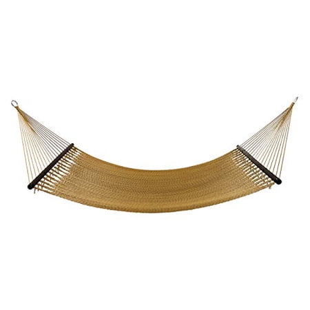 Project One 12FT Polyester Soft-Spun Rope Hammock, 55 inch Large Double ...