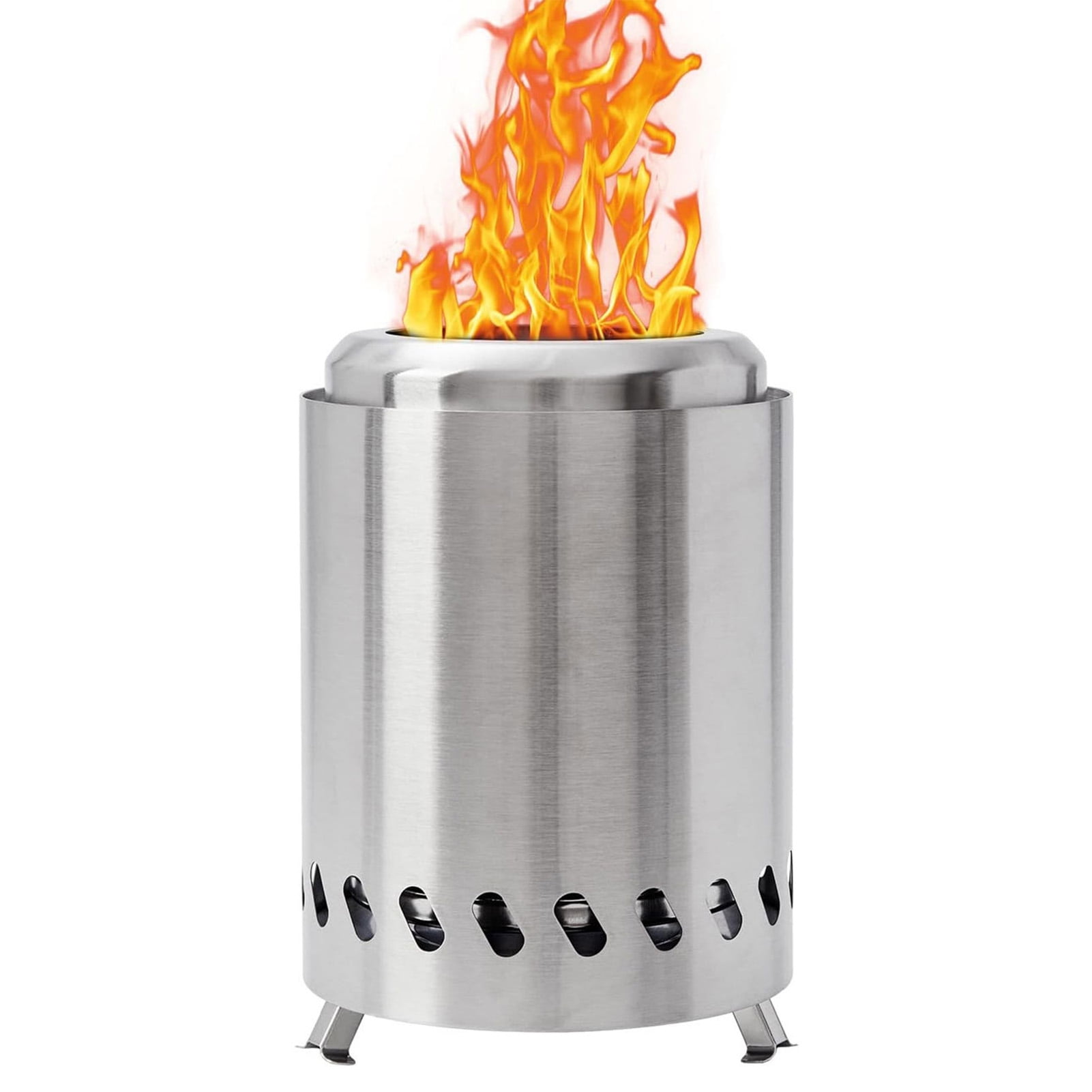 Click here for Zootealy Stainless Steel Smokeless Fire Pit With 3... prices