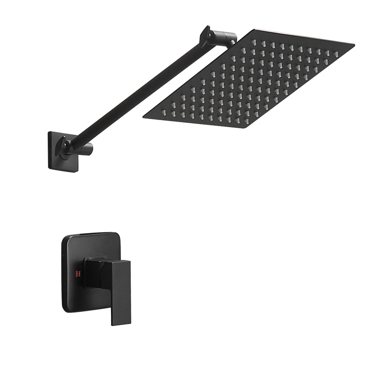 BESy Shower System with 8 inch Rain Shower Head Wall Mounted Shower ...