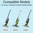 Disposable Hard Floor Pad Refills, Compatible with Shark VACMOP Pro ...
