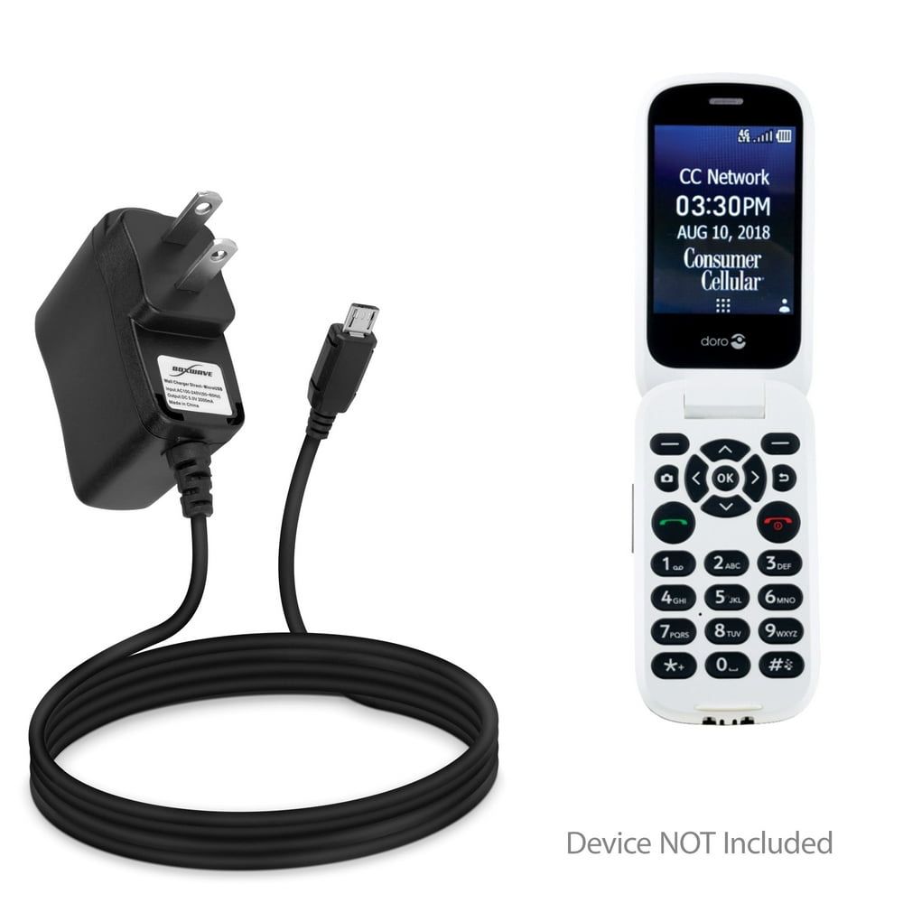 Doro 7050 Charger, BoxWave [Wall Charger Direct] Wall Plug Charger for ...