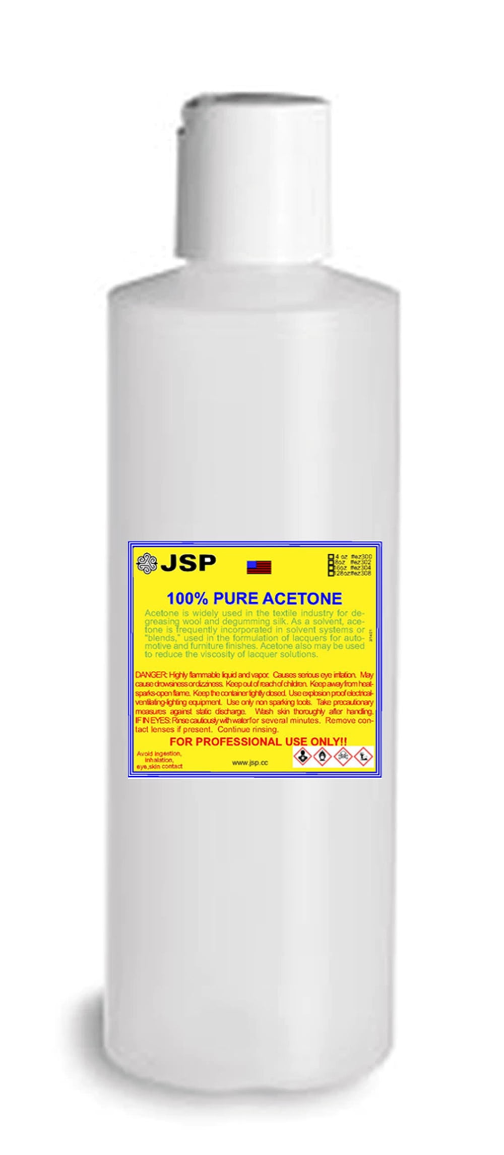 ACETONE 4 oz - Walmart.com