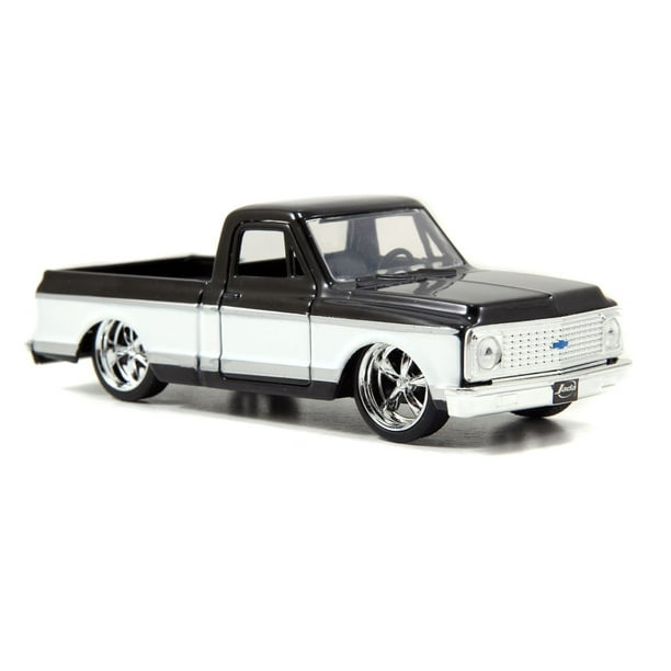 1972 Chevy Cheyenne Pickup Truck, Black - Jada Toys Just Trucks 97009 ...