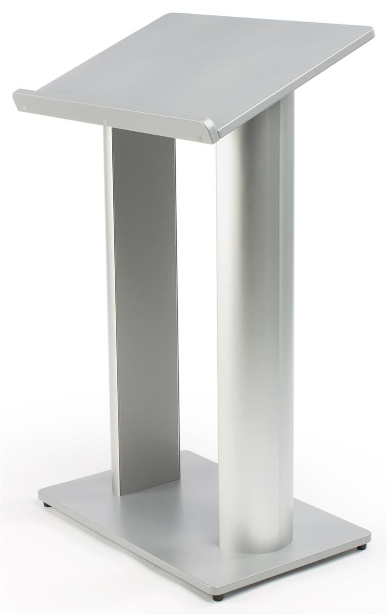 Floor Lectern Podium Stand with Double Column Design, 26.75-inch-wide ...