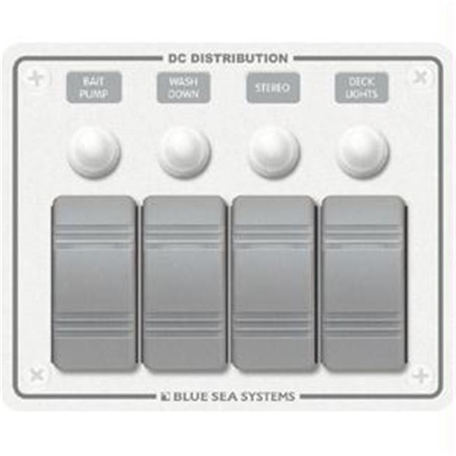Blue Sea Systems 20777W Blue Sea Systems Contura Water Resistant 12V DC ...