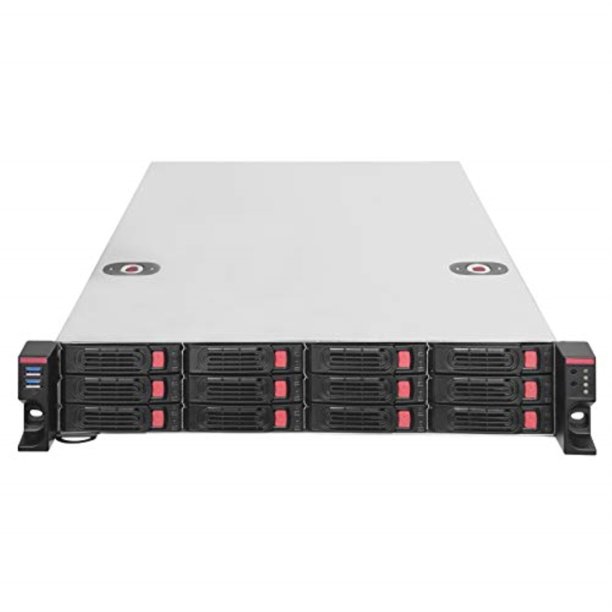 SilverStone Tech Inc RM22-312 Rackmount storage chassis, 2U 12-bay 3.5 ...