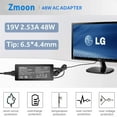 for LG 19V LED LCD Monitor Widescreen HDTV Power Cord Replacement ...