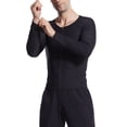 USNSM Men's Zipper Long Sleeve Workout Top Sports Suit for Men Big and ...