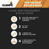 Olympic Elite 1 Gallon American Chestnut Semi-Transparent Stain and ...