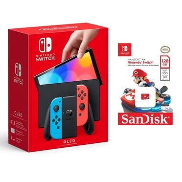 Nintendo Switch - OLED Model - Neon Blue/Neon Red (JP) (Switch ...