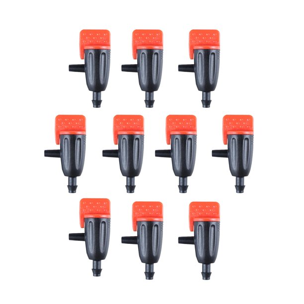 10x Irrigation Dripper Dripper Sprinklers Adjustable 360 Degree Water ...