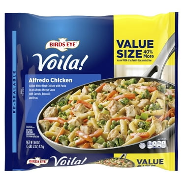 Birds Eye Voila! Family Size Garlic Chicken Skillet TV Dinner Meal, 60 ...