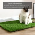sunsanly PE Simulated Lawn Artificial Grass Rug Indoor Outdoor ...