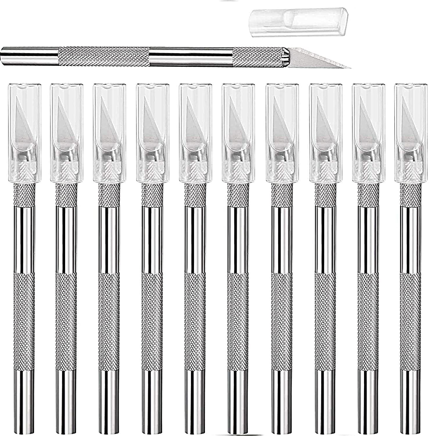 15 Packs Hobby Knife Precision Knife Set, Stainless Steel Precision ...