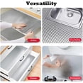 Aluminum Foil Contact Paper 15.7x197 Inch, Waterproof Heat Resistant ...