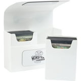 Double Deck Storage Box- Magnetic Locking Dual Game Storage Case w ...