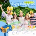 JBee Ctrl Kids Bubble Machine, Hand Held, Indoor/Outdoor, 132 & 73 ...