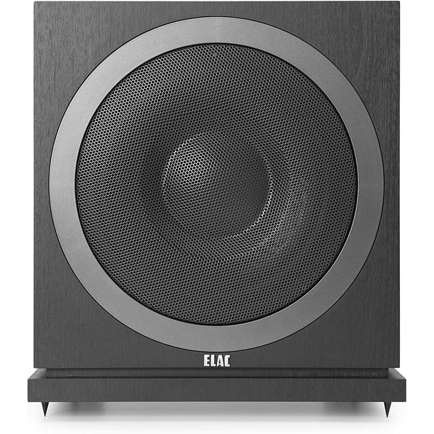 Elac SUB3010-BK 3000 Series 10" 400 Watt Subwoofer with Auto Room EQ ...