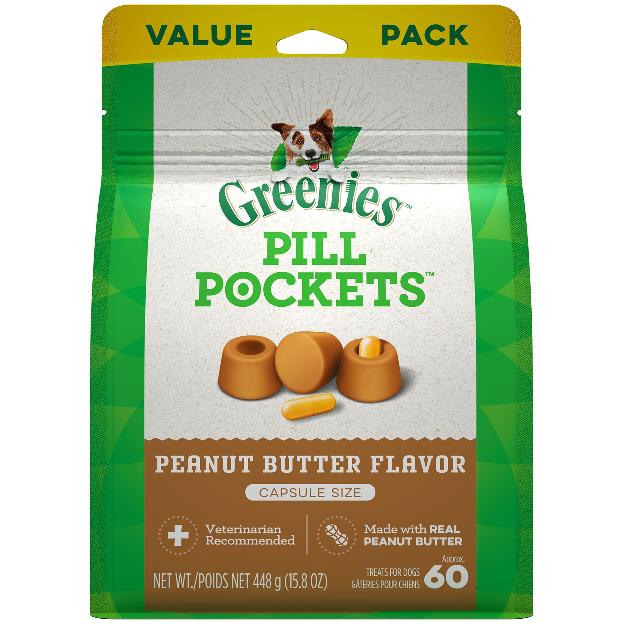 Click here for Greenies Pill Pockets Peanut Butter Flavor Capsule... prices