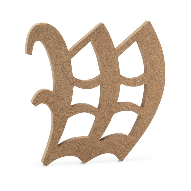 Old English Decorative Wooden Letters Cheap 100Pcs Wooden Letters